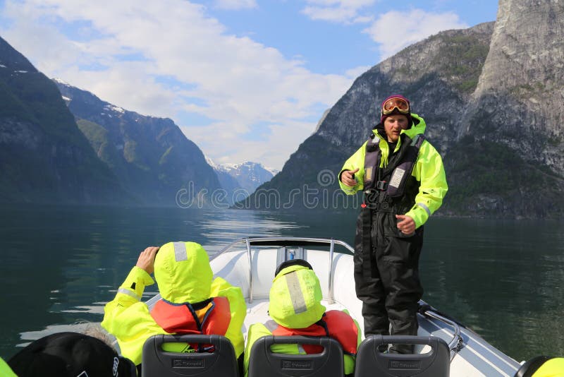 Fjord Safari in Flam, Norway Editorial Photography - Image of norway ...