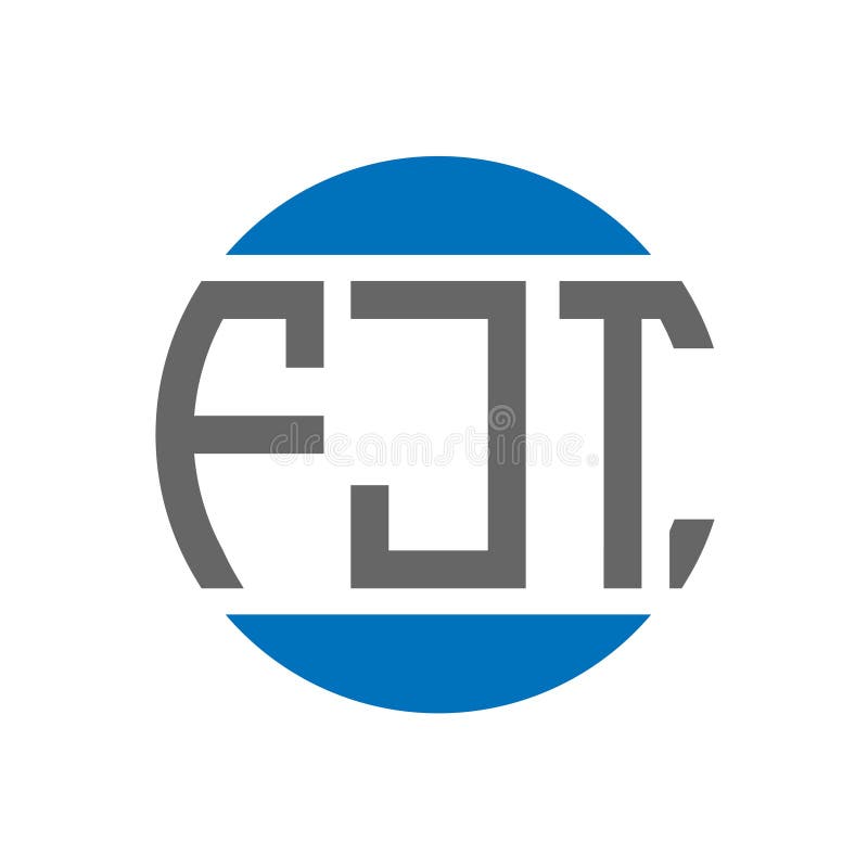 FJT Letter Logo Design on White Background. FJT Creative Initials ...