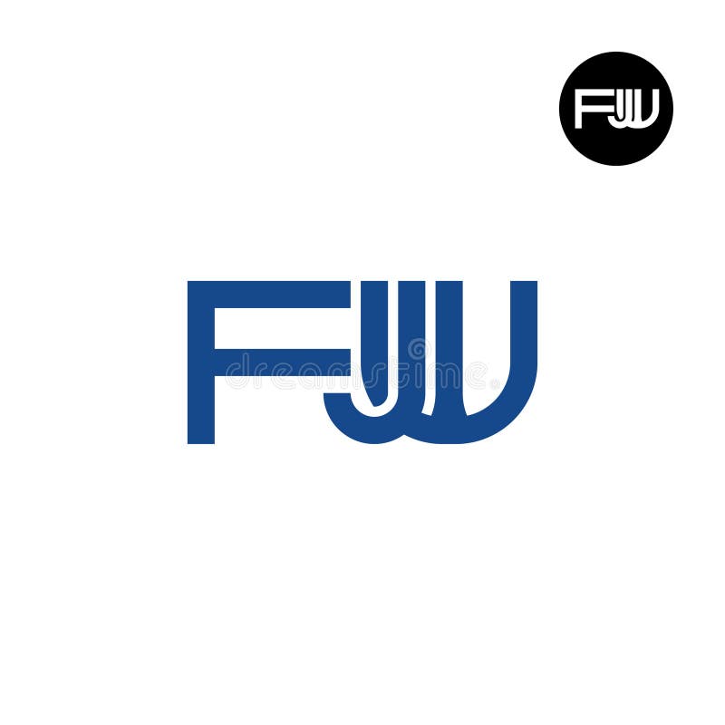 Fjw Monogram Stock Illustrations – 15 Fjw Monogram Stock Illustrations ...