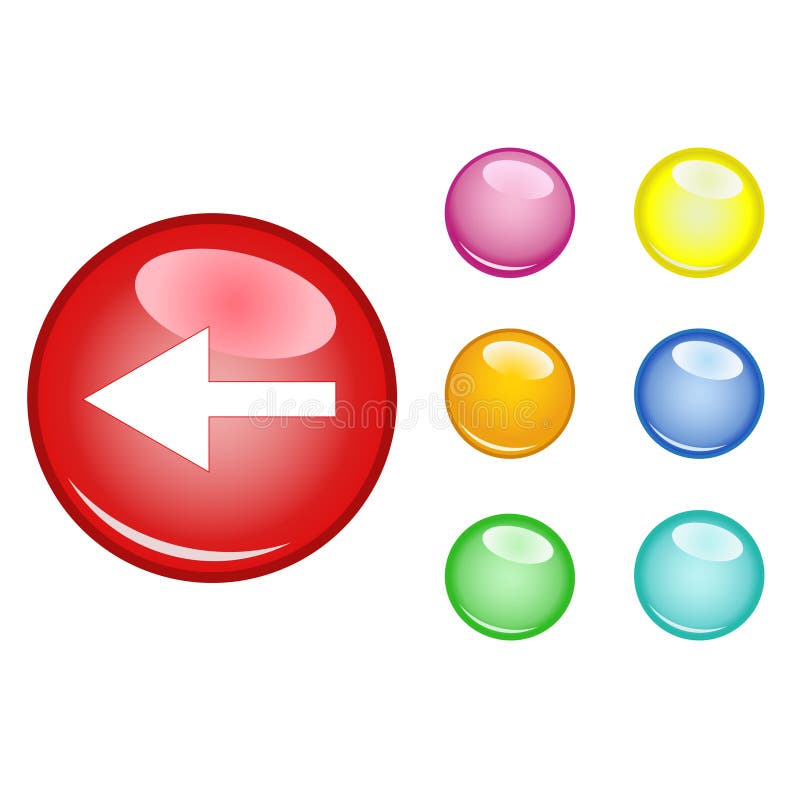 Flèche De Corps Rond Vers Le Haut Illustration de Vecteur ...