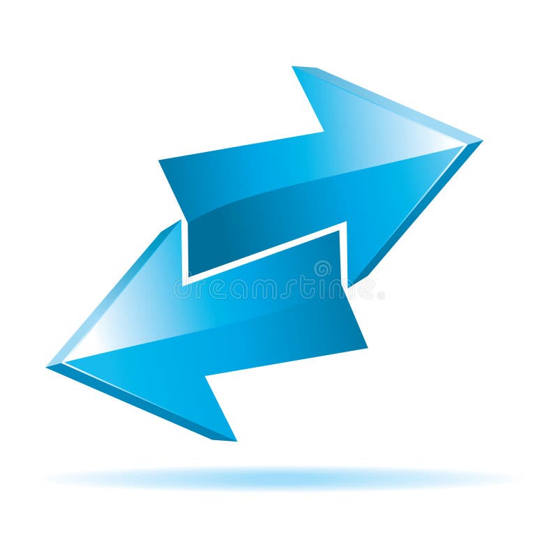 Flèche positive illustration de vecteur. Illustration du appli - 37017450