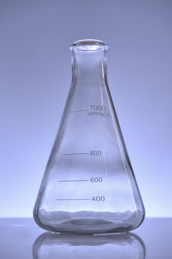 Flacon erlenmeyer photo stock. Image of scientifique - 75177294
