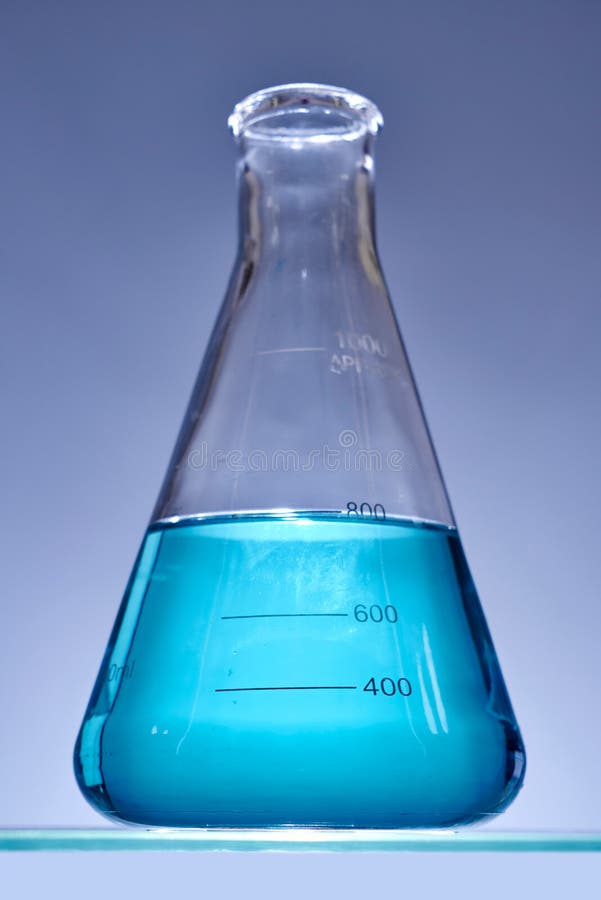 Flacon erlenmeyer photo stock. Image of scientifique - 75177294