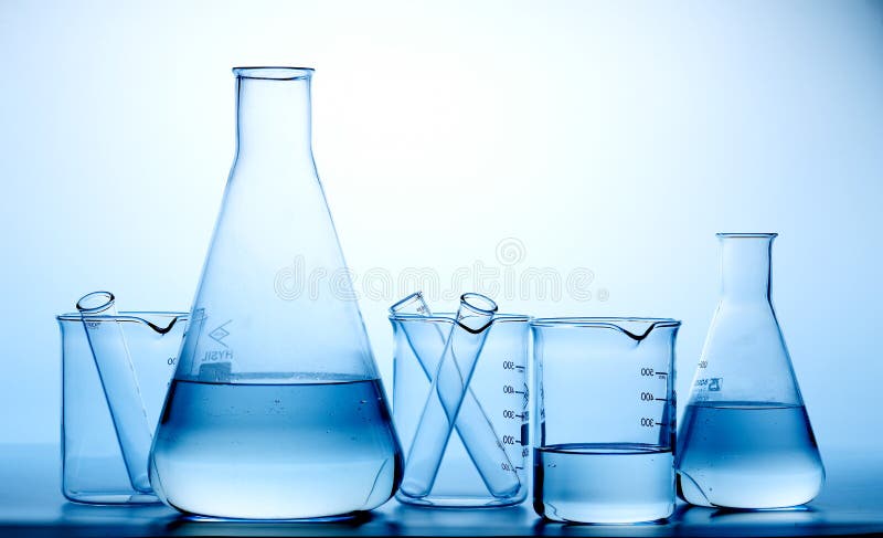 Flacons De Laboratoire/bouteille Photo stock - Image of scientifique ...