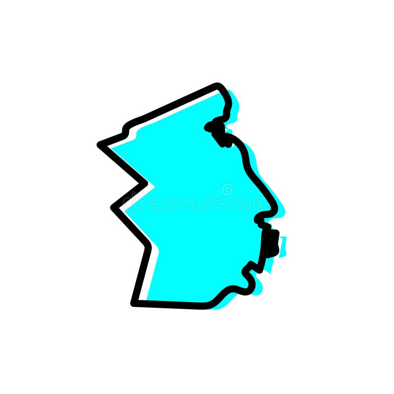 Flacq Districts of the Mauritius Vector Map Illustration Stock Vector ...