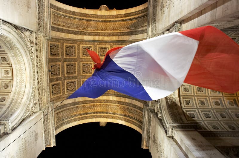 Flag stock image. Image of urban, paris, parisian, patriotic - 3781239