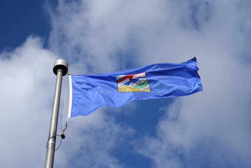 Alberta s Flag stock image. Image of alberta, official - 3997387