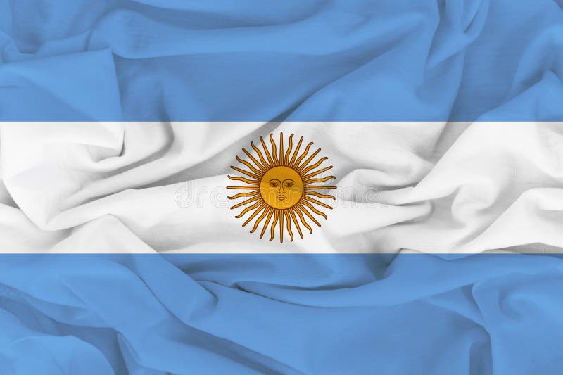 Flag of Argentina, Argentina Flag, National Flag of Argentina. Fabric ...