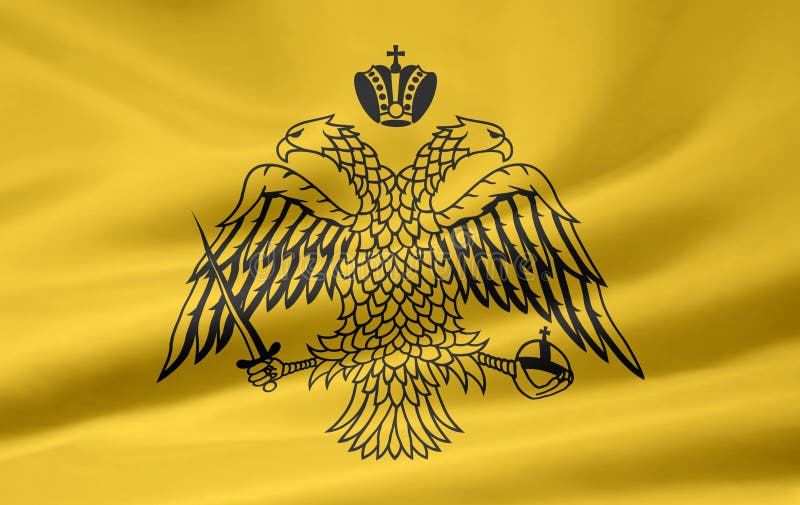 Flag of Athos stock illustration. Illustration of nationality - 6444436