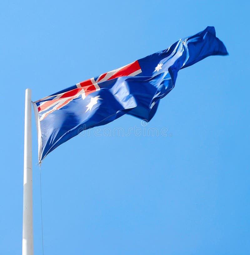 Flag of Australia stock photo. Image of australia, outdoor - 11968882