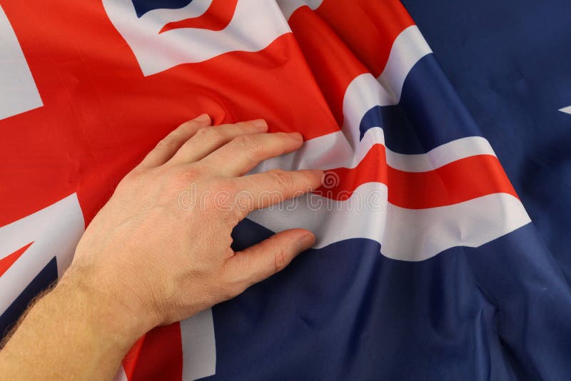 Australia Flag Wave Hand Stock Photos - Free & Royalty-Free Stock ...
