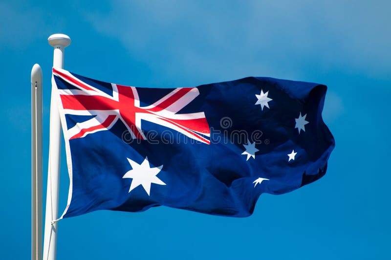 Flag of Australia stock image. Image of stars, pattern - 85731373