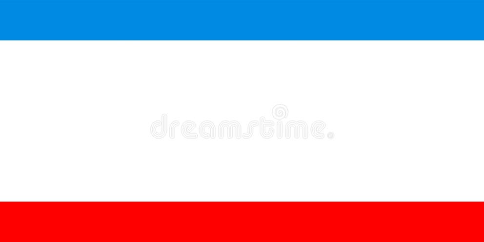 Flag of the Autonomous Republic of Crimea Stock Illustration ...