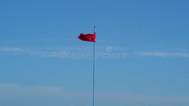 Flag Fabric Sky Wave Red Background Streamer Riband Satin Ribbon, from ...