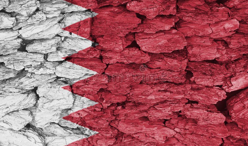 Flag of Bahrain texture stock photo. Image of nation - 121722228
