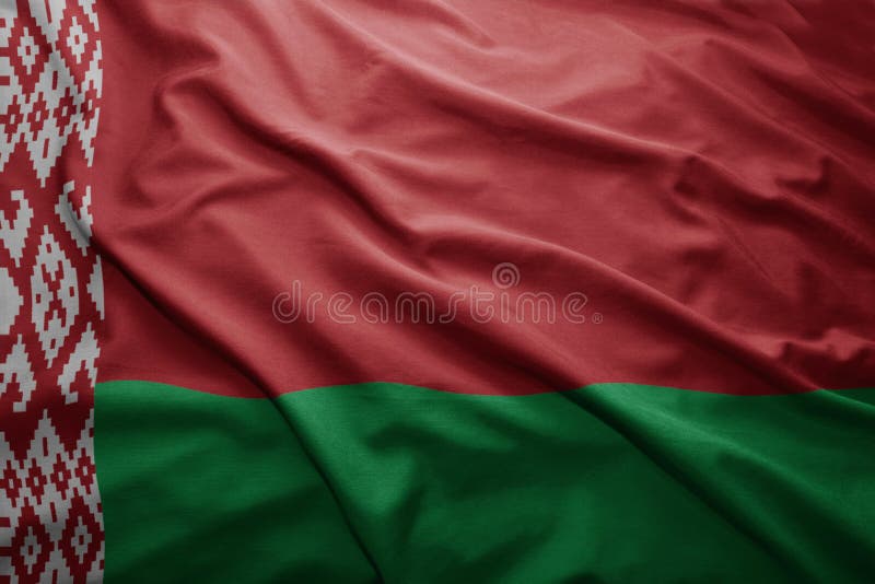 Flag of Belarus stock photo. Image of country, pennon - 97753500