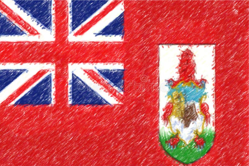 Flag of bermuda stock image. Image of harbor, bermuda - 3267357