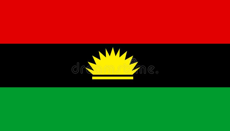 Flag of Biafra stock vector. Illustration of color, biafra - 301134601