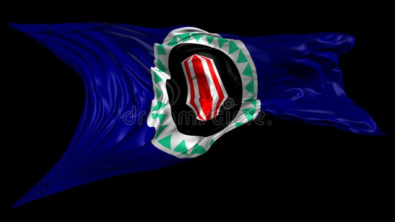 Flag of Bougainville stock video. Video of history, definition - 49523303