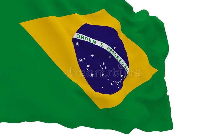 Flag of Brazil World Cup stock illustration. Illustration of janeiro ...