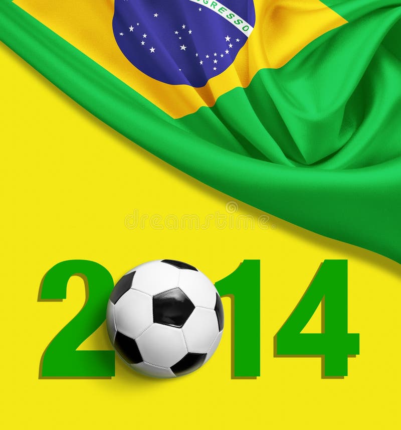 Flag of Brazil stock image. Image of traditional, green - 41098433