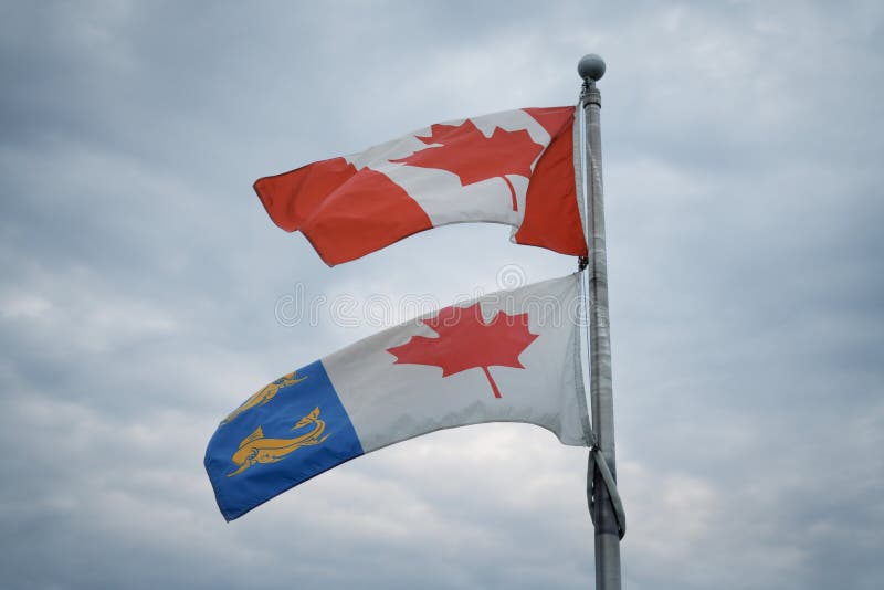 Flag of Canada, Canadian Flag and Flag of the Canadian Coast Guard ...