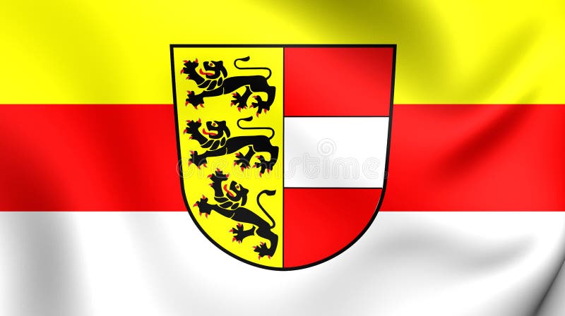 Flag of Carinthia, Austria. Stock Illustration - Illustration of ...