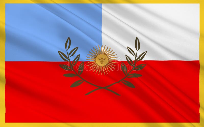Flag of Catamarca is a Province in Argentina Stock Illustration ...