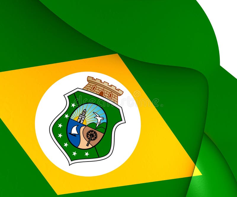 Flag of Ceara stock illustration. Illustration of national - 6645219