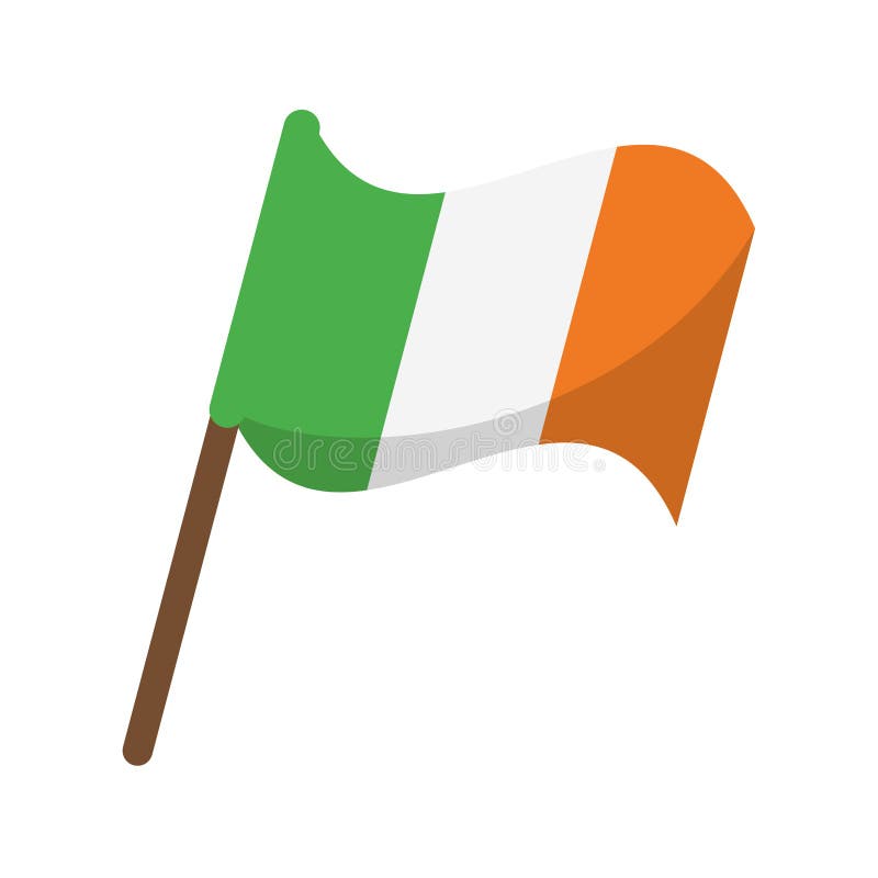 Flag Celebration Saint Patrick Day Stock Vector - Illustration of march ...