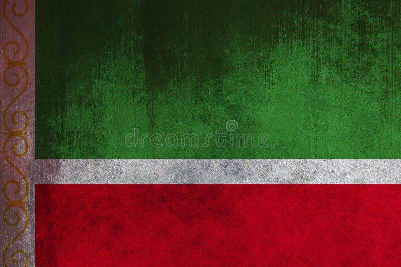 Flag of Chechen Republic, Fabric Flag of Chechen Republic. Chechen ...