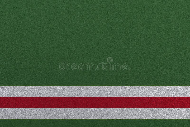 Flag of Chechen Republic of Ichkeria, Fabric Flag of Chechen Republic ...