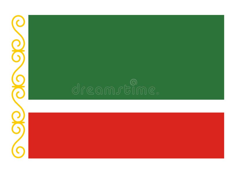 Flag Of Chechen Republic Of Ichkeria On Military Uniforms Collage Stock ...