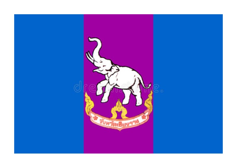Flag of Chiang Rai Thailandia Stock Image - Image of city, countries ...