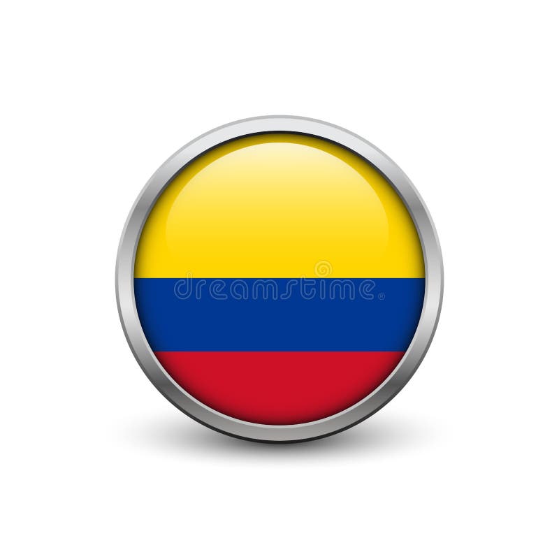 Flag of Colombia stock illustration. Illustration of country - 89576138