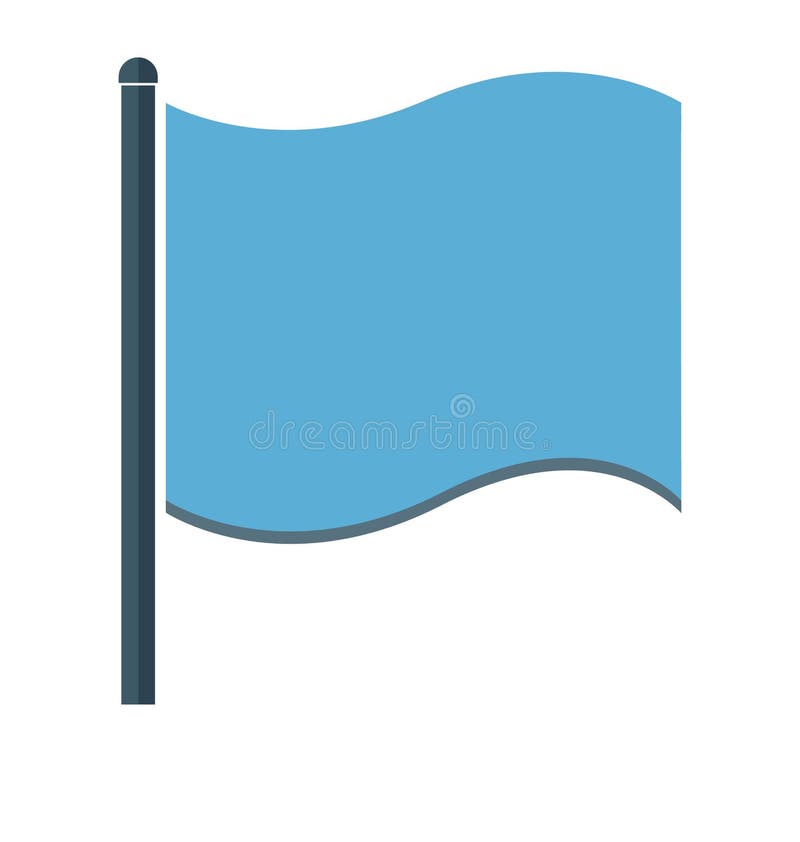 Flag Color Vector Isolated Icon Editable Stock Vector - Illustration of ...
