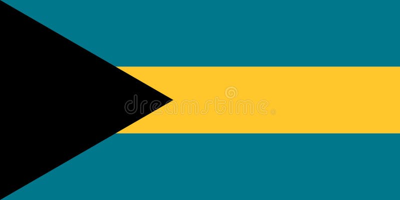 Commonwealth Of The Bahamas National Colors. Stock Vector ...