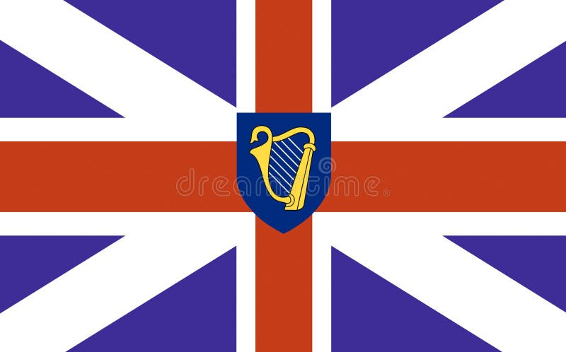 Flag of the Commonwealth 1658. Australian Commonwealth Flag Stock ...