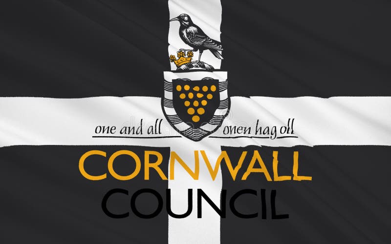 Cornwall Flag, United Kingdom Stock Vector - Illustration of london ...