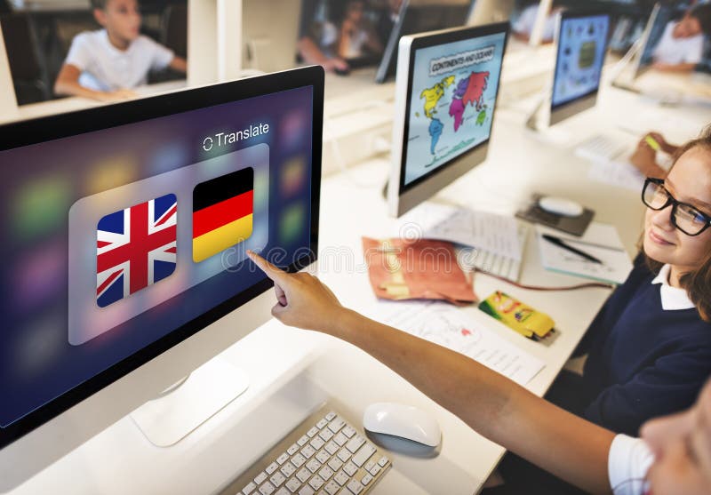 Flag Countries Foreign Word Translation Concept Stock Photo - Image of ...