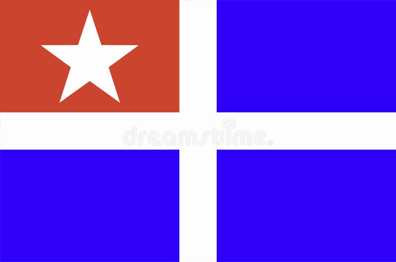 Crete stock vector. Illustration of island, flags, vector - 122929098