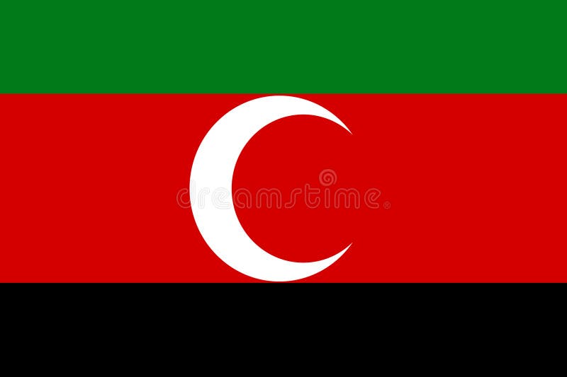 Flag of Darfur stock vector. Illustration of background - 300937054