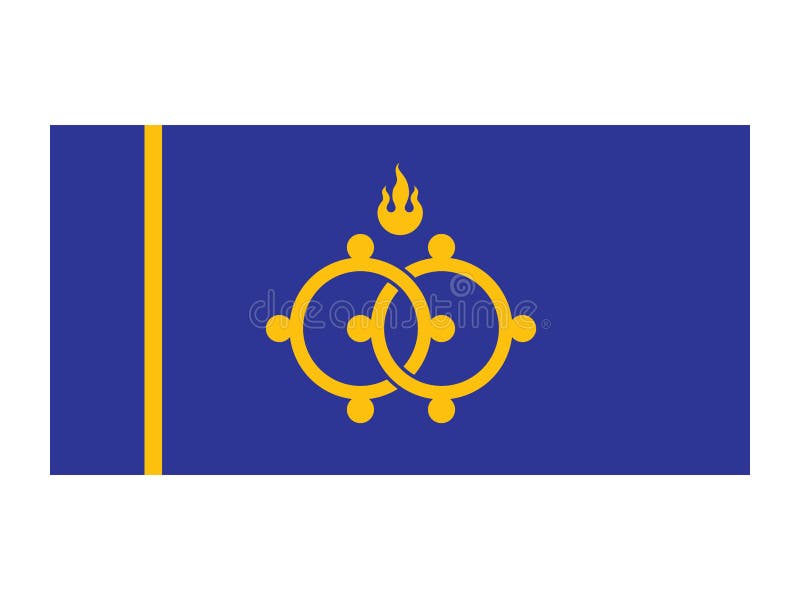 Flag of Darkhan-Uul Province Stock Vector - Illustration of dornod ...