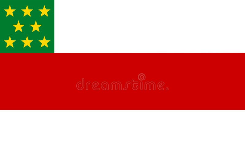 Flag Department of Piura (Republic of Peru Stock Vector - Illustration ...