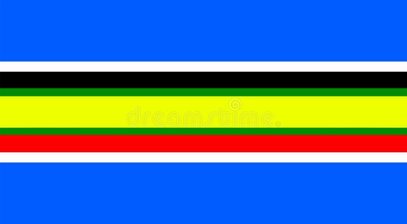 Flag of the East African Community Stock Illustration - Illustration of ...