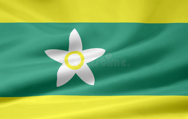 Flag of Ehime - Japan stock illustration. Illustration of tokyo - 7585282