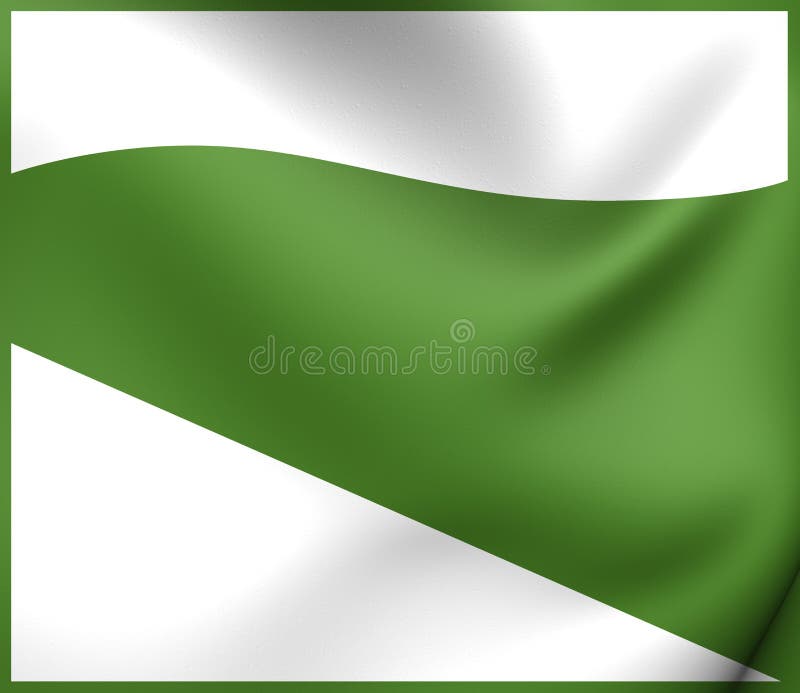 Flag of Emilia-Romagna, Italy. Stock Illustration - Illustration of ...