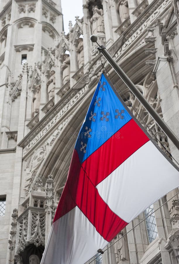 Episcopal Church flag stock image. Image of episcopal - 103561761