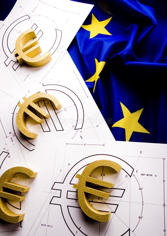 Euro Money.Euro Flag.Euro Currency Stock Image - Image of european ...