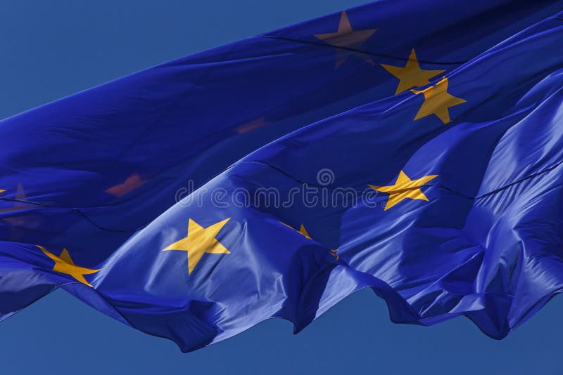 Flag of European Union stock image. Image of union, symbol - 94258943